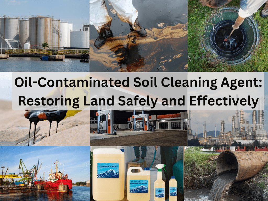 Oil-Contaminated Soil Cleaning Agent: Restoring Land Safely And ...